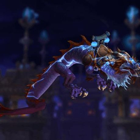 WoW Thundering Cobalt Cloud Serpent Mount Service