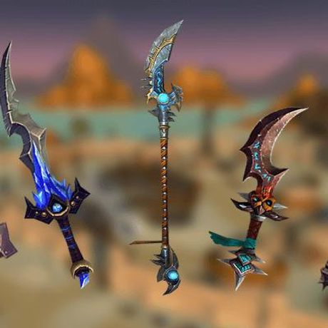 WoW Vicious Gladiator's Weapons Transmog Service