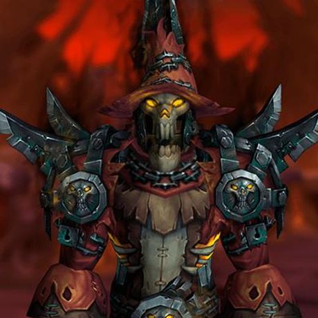 WoW Warlock Season 14 Transmog Armor Boost