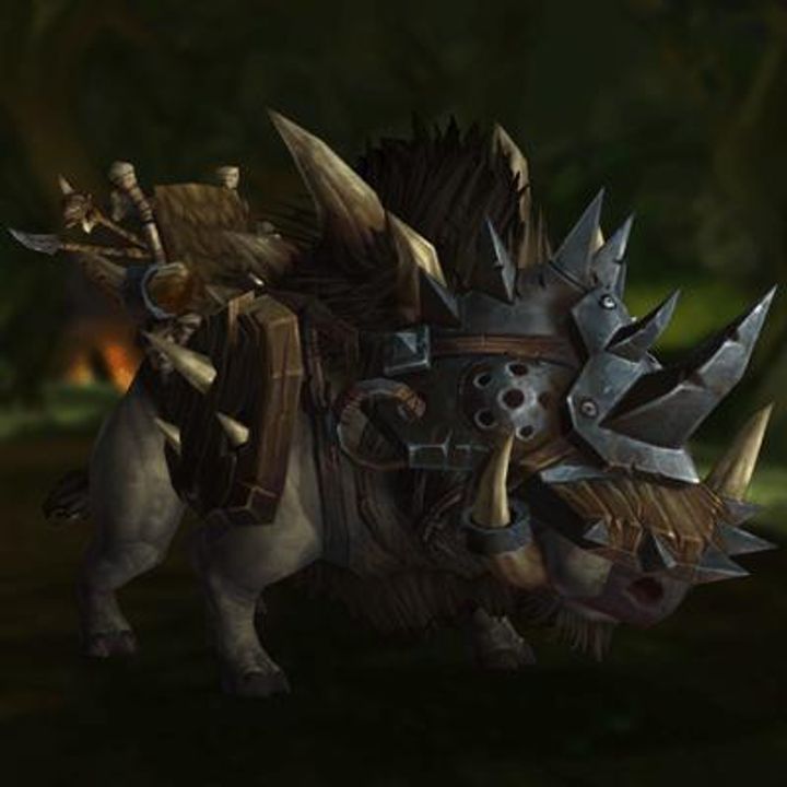 WoW Armored Razorback Mount Service
