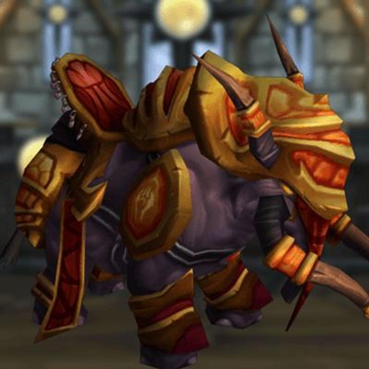WoW Great Red Elekk Mount Service