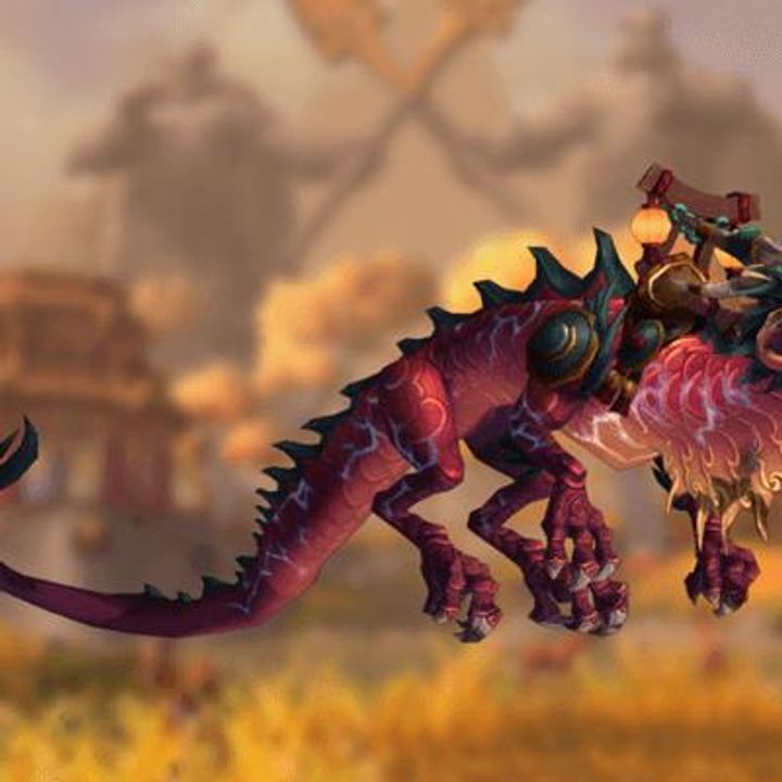 WoW Thundering Ruby Cloud Serpent Mount Service